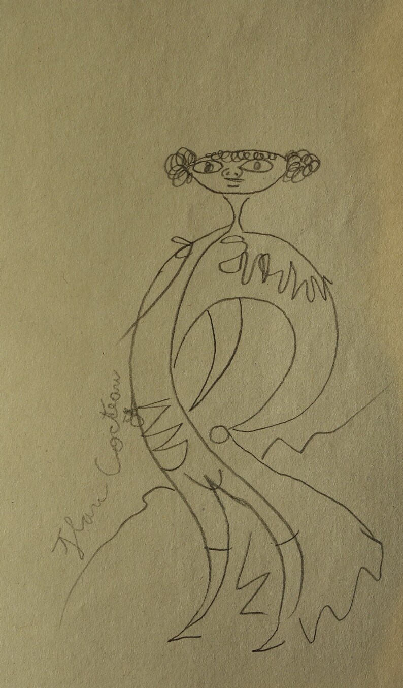 Modernist Portrait - Painting (collector / Gallery Stamped on Verso ...