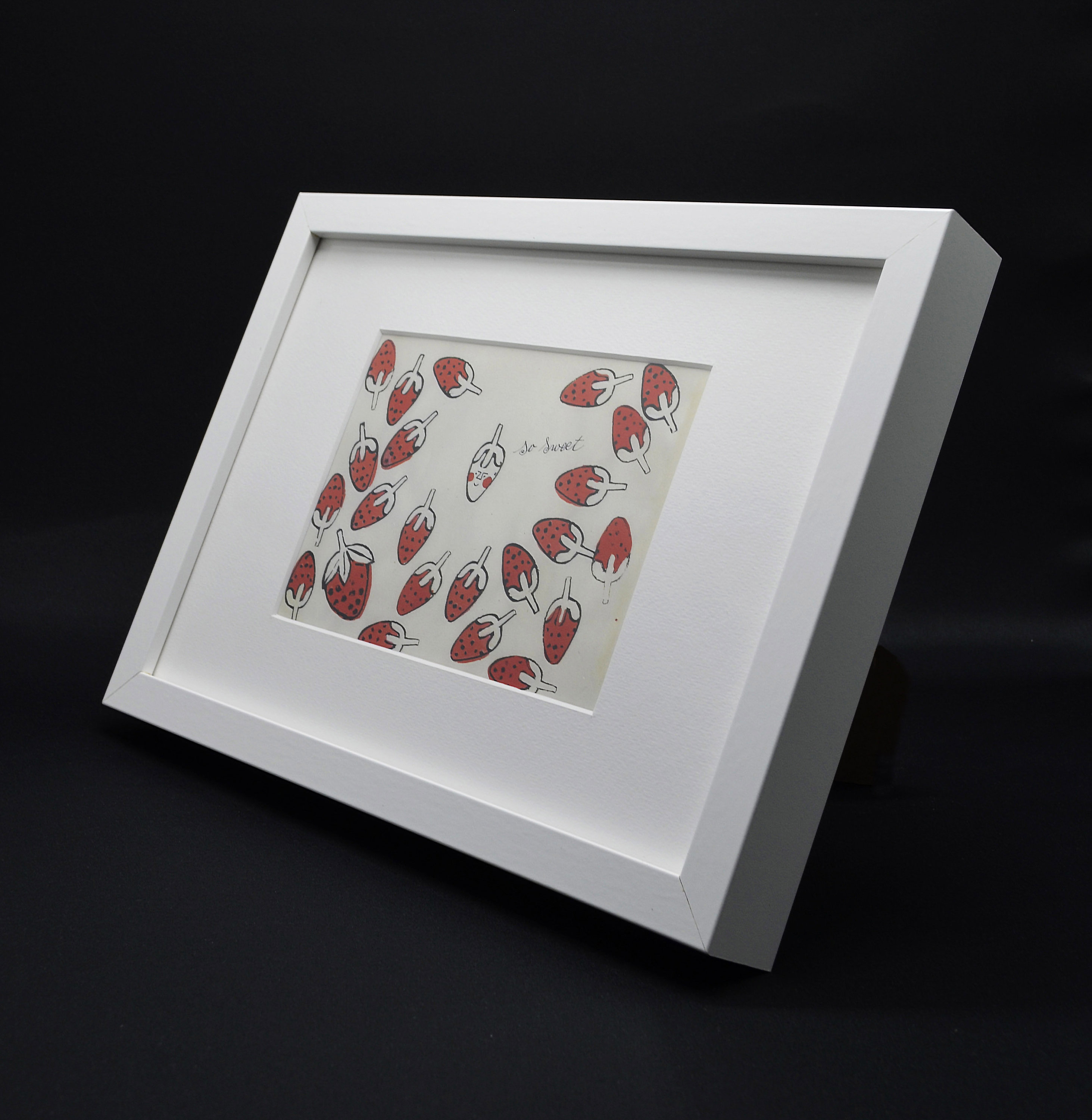 Andy Warhol Pop Art Limited Publication Fine Print – Strawberries ...