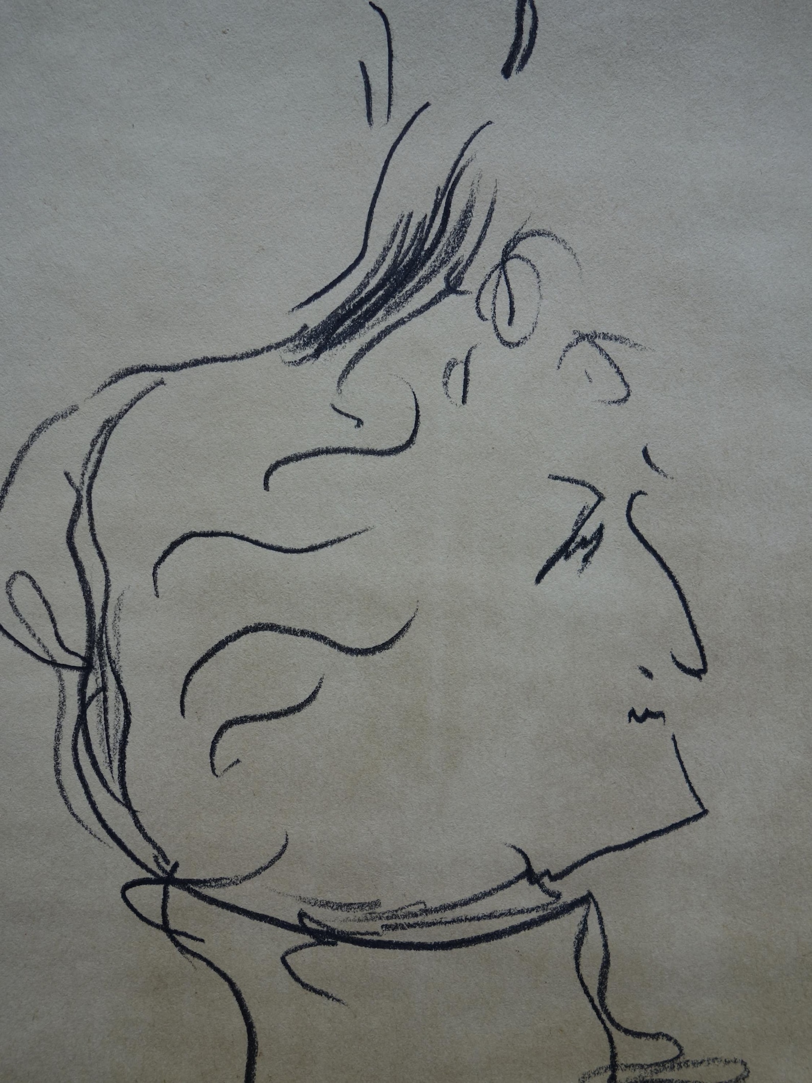 Rare Vintage Drawing With Signature, Inscription, Henri De Toulouse ...