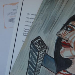 Rare Cubist Painting With Signature, Inscription, Pablo Picasso, and ...