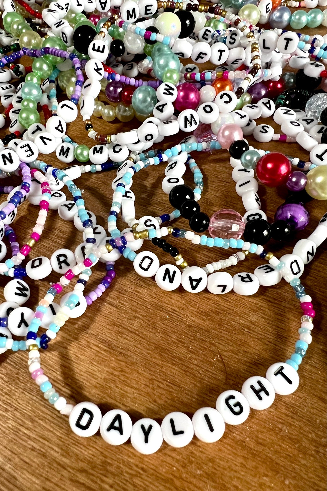 Eras Tour Friendship Bracelets Packs of 5, 10, or 13 Taylor Swift Album ...