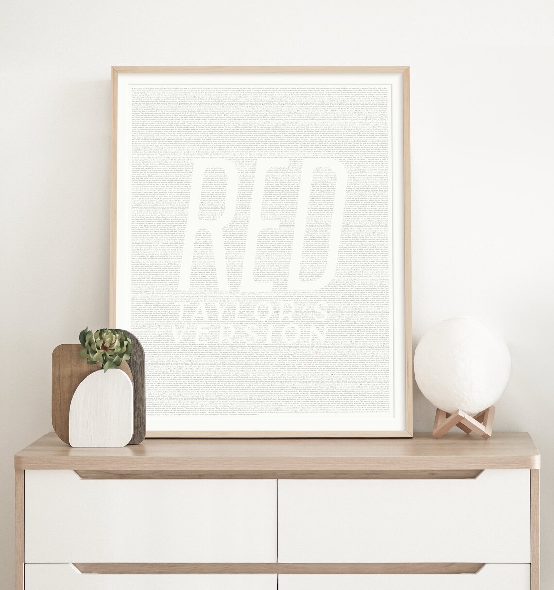 Taylor Swift Song Lyrics Print Red taylor's Version Digital Download ...