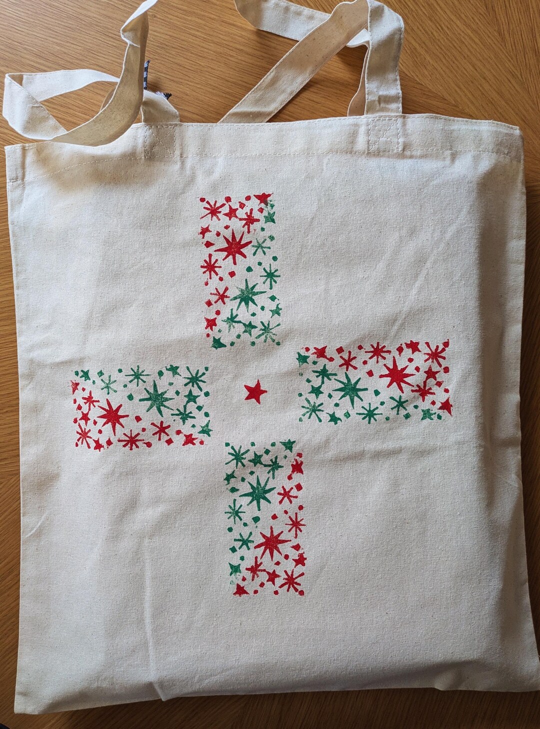 Stars Holiday Totebag - Etsy