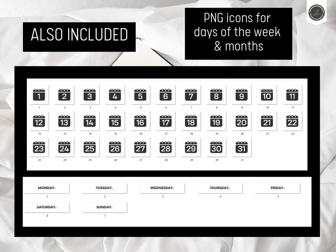 Notion Template Daily Schedule Planner Dark Mode Notion - Etsy