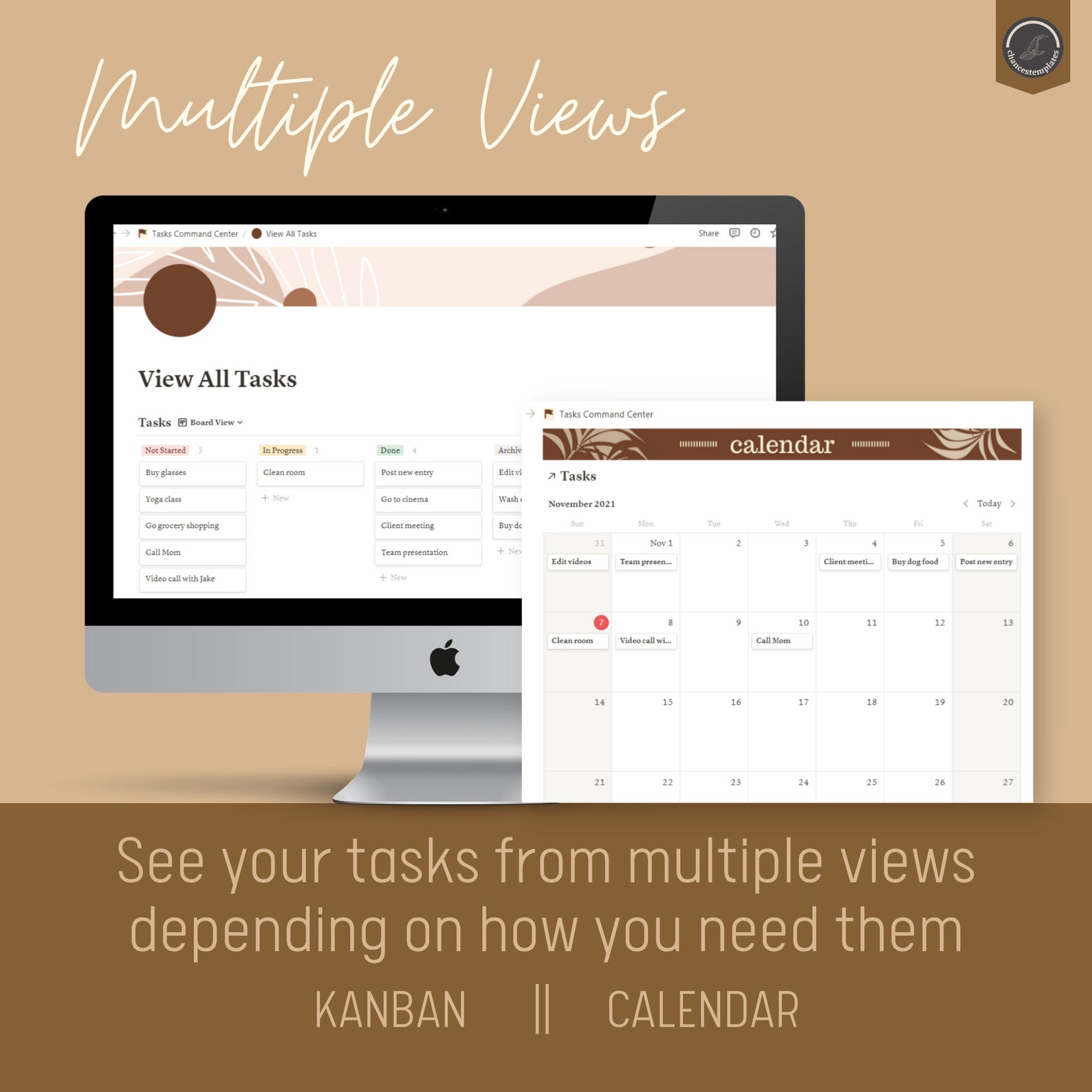 Notion Template to Do List Task Management Notion Dashboard ...
