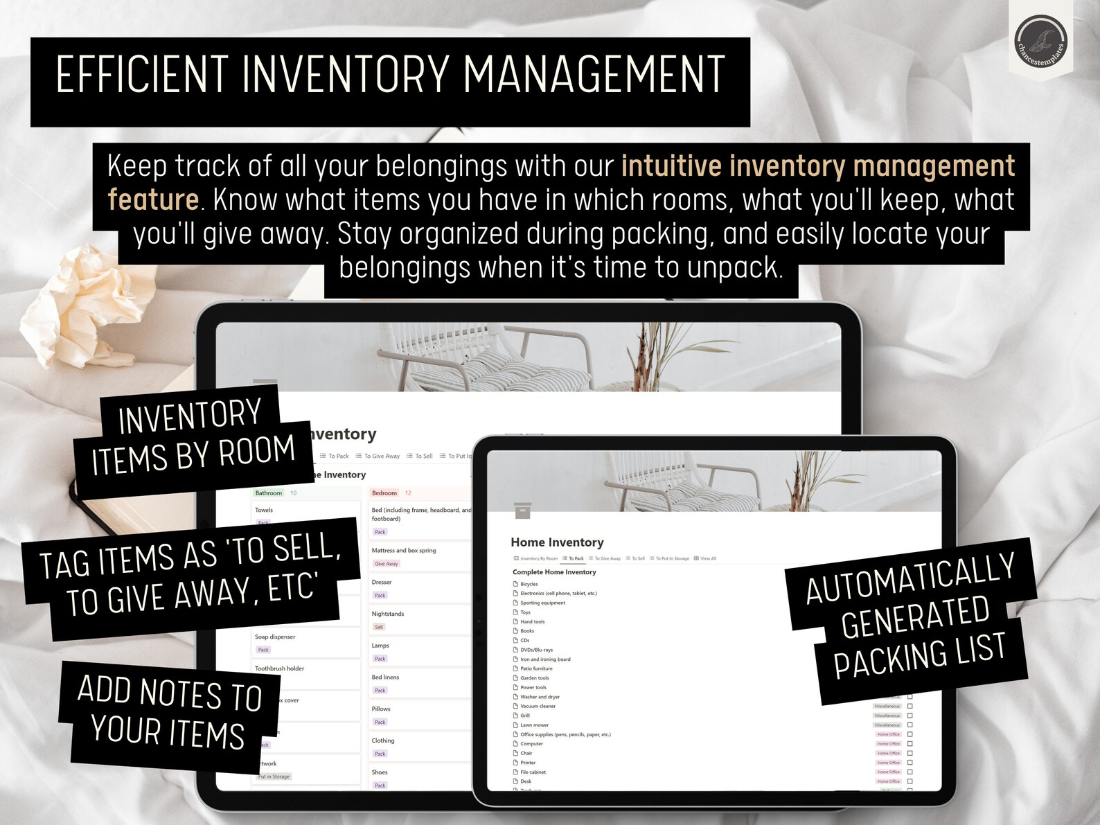 Notion Template Moving Checklist Planner Notion Planner Moving ...