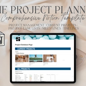 The Project Planner Notion Template | Complete Multiple Project ...
