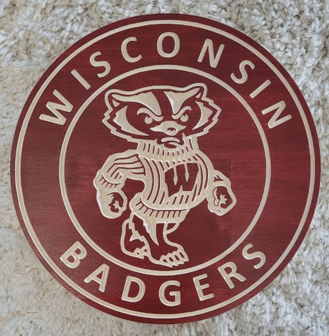 Wisconsin Badgers Sports Signs - Etsy