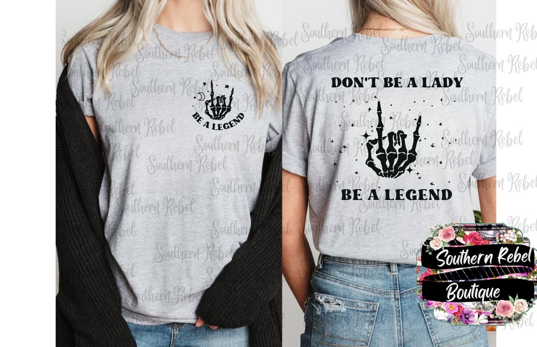 BE A LEGEND Png File Digital File Only - Etsy