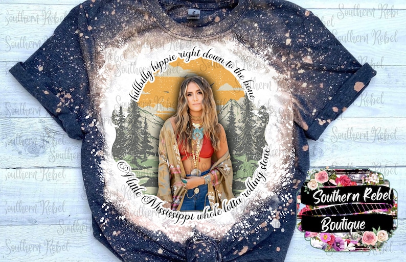 Lainey Wilson-hillbilly Hippie-png FILE - Etsy