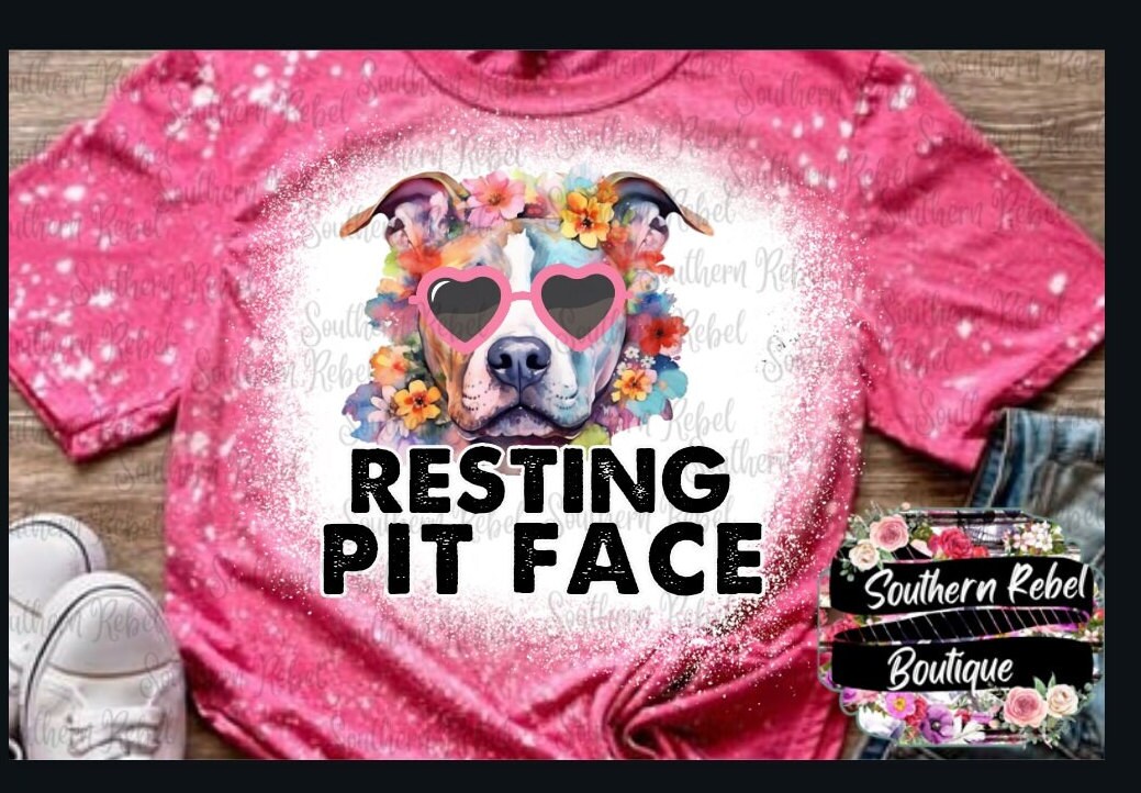 Resting PIT Face Png File - Etsy