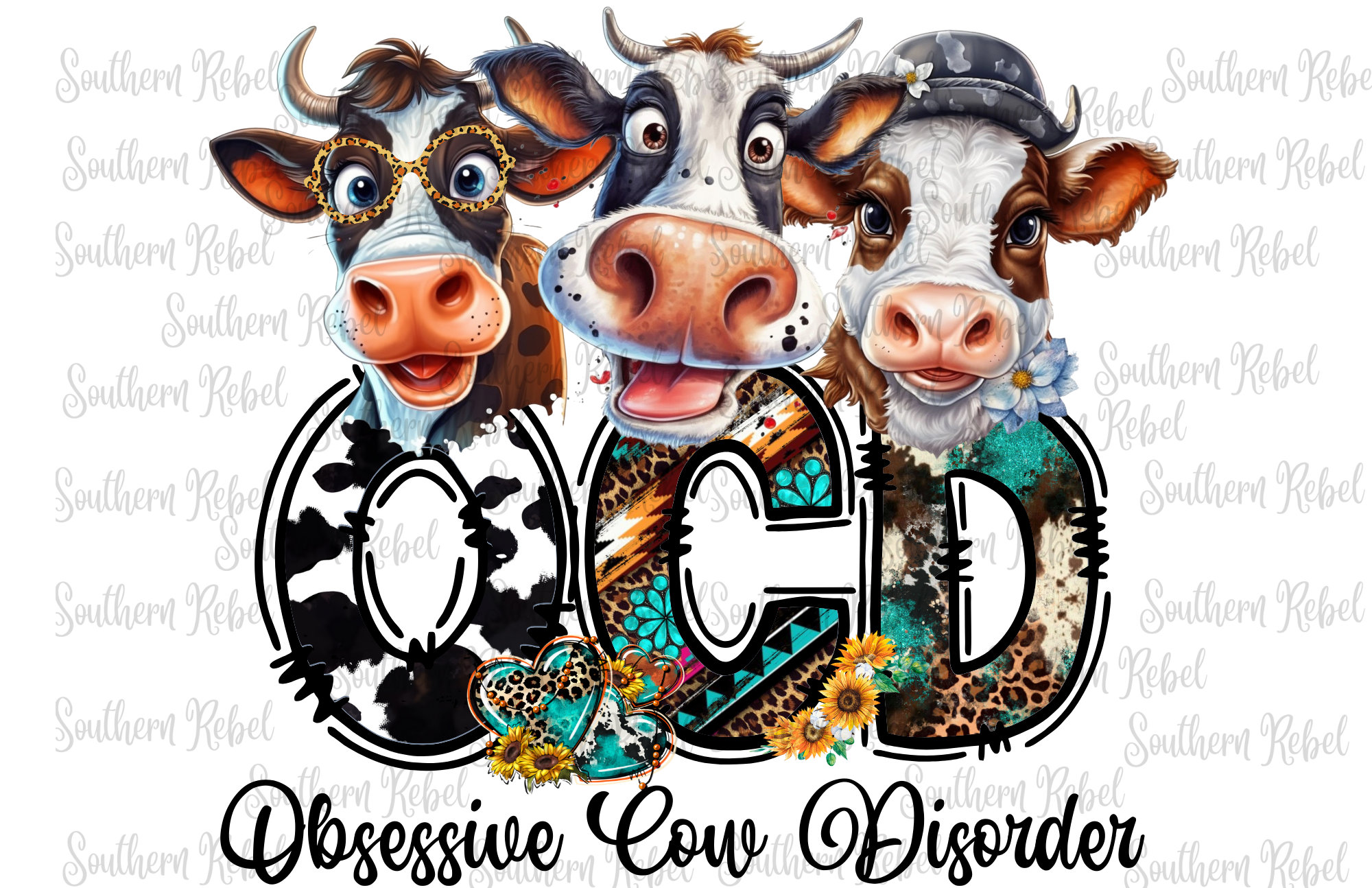 Obsessive Cow Disorder PNG FILE - Etsy