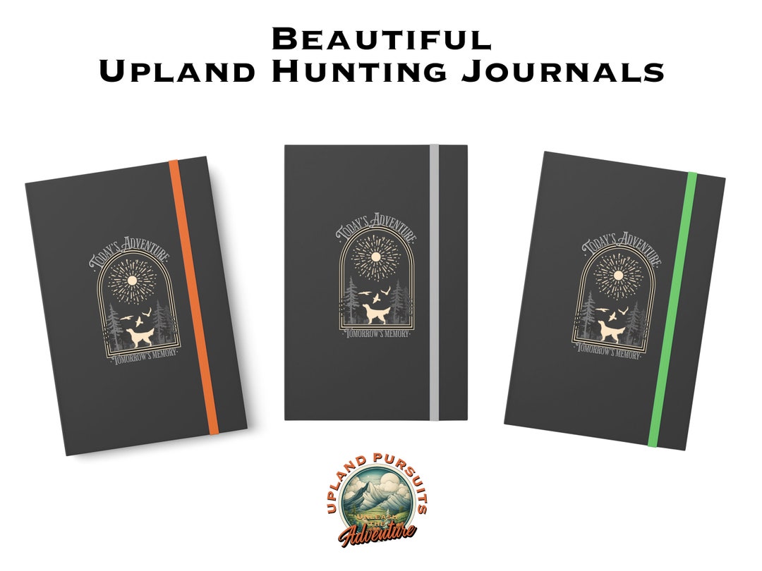 Upland Hunting Journal Bird Hunting Journal Bird Dog Training Notebook ...