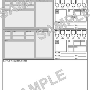 Notes for Dungeons and Dragons Initiative Tracker Tabletop Notes Gifts ...