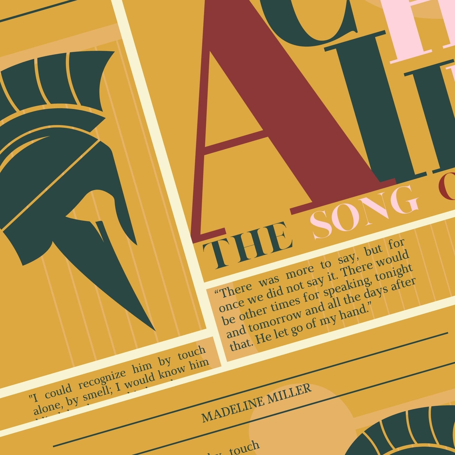 The Song of Achilles Poster Printable Greek Mythology Printable Room ...