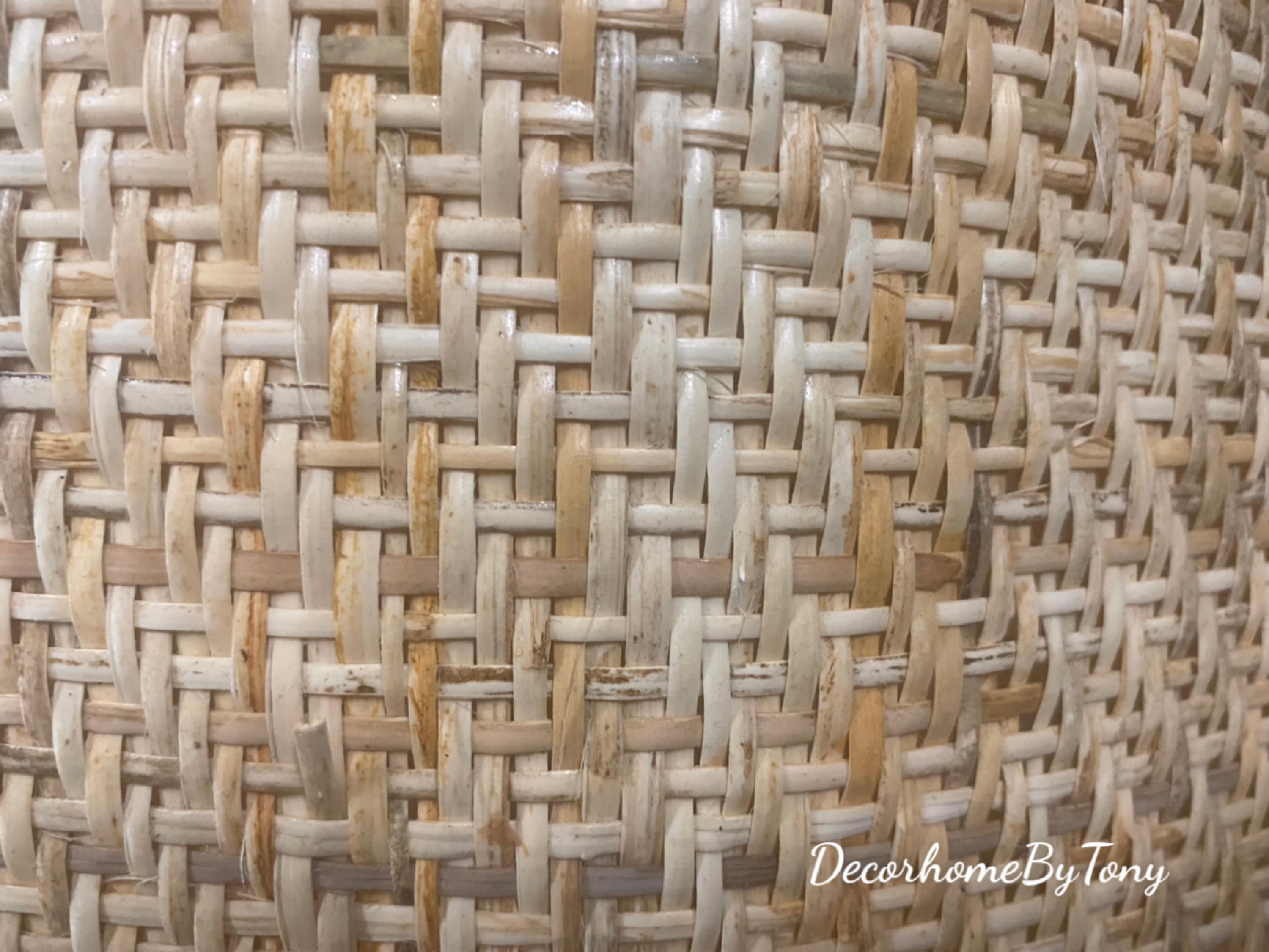 Luxury Premium Light Natural Closed Weave Cane Webbing, Natural Rattan ...