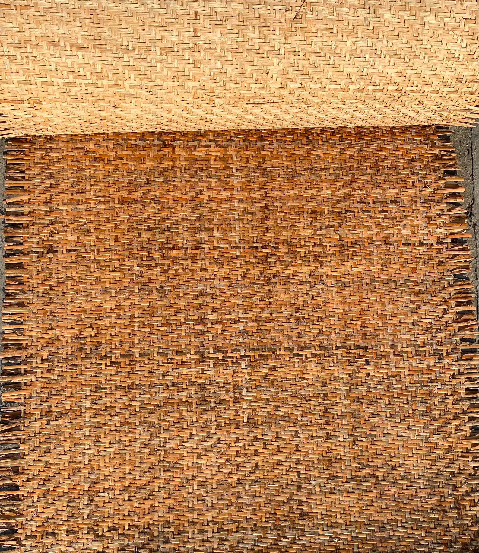 Luxury Premium Dark Natural Closed Weave Cane Webbing, Natural Rattan ...