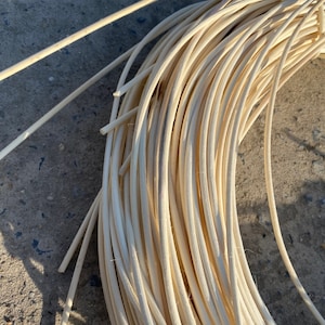 D4mm Rattan Spline Natural Rattan, Rattan Repair Rattan Chair, Caning ...