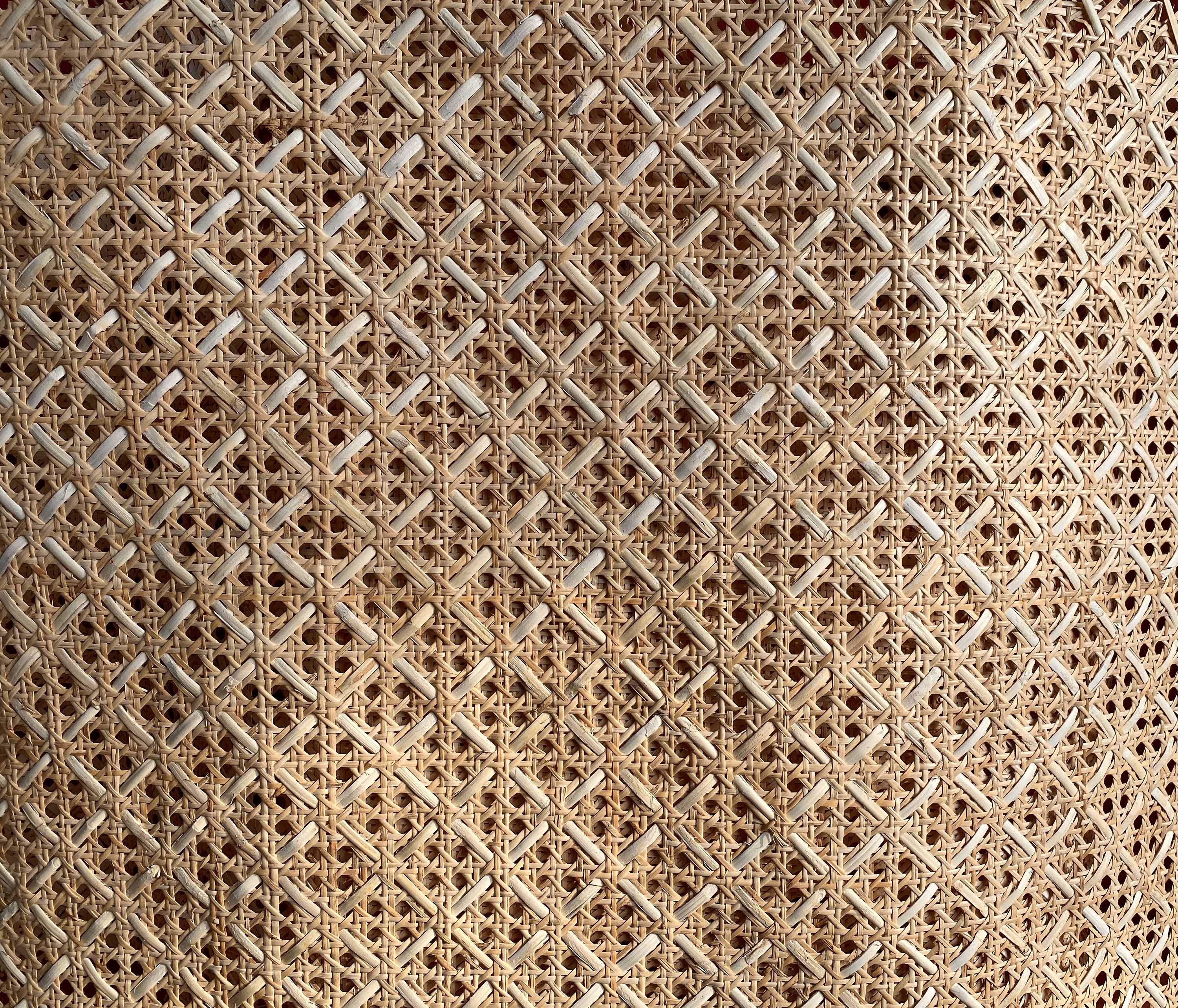 Luxury Design-rhombic Pattern Natural Cane Sheet Rattan Closed Weave ...