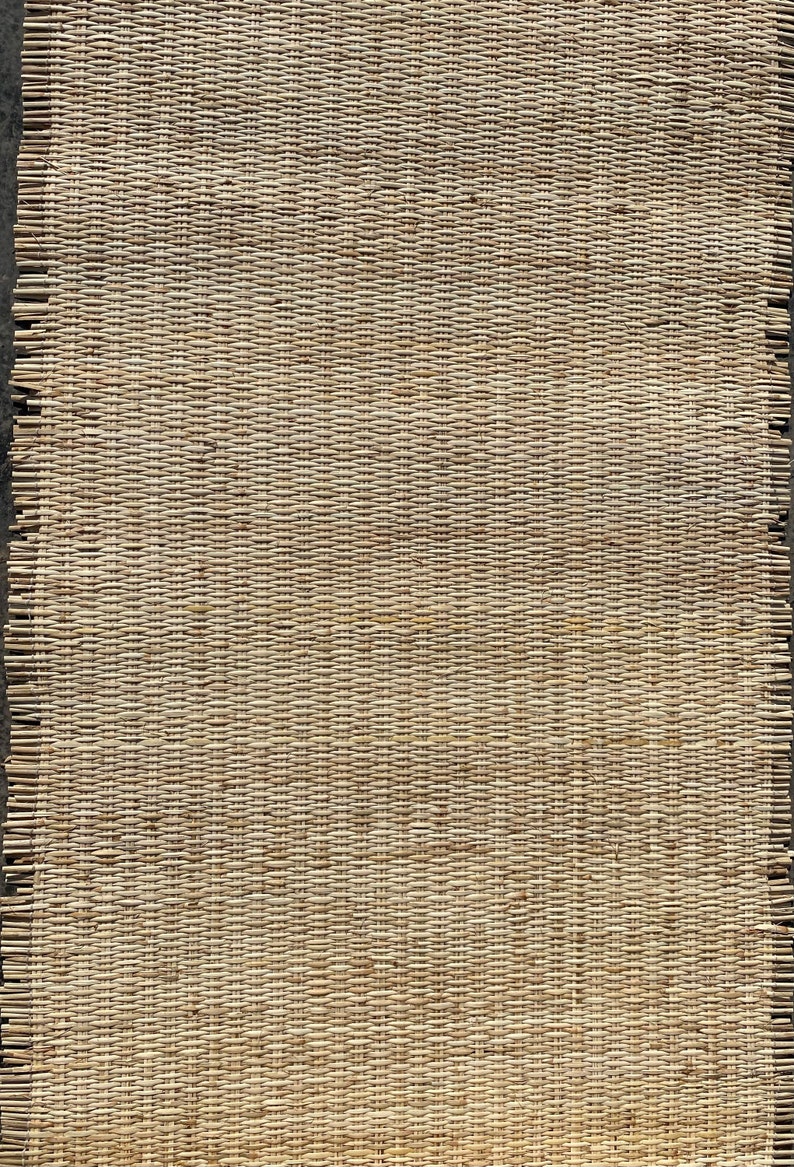 Natural Straw Mat Rattan Weave Cane Webbing Sheet Cabinet Furniture ...