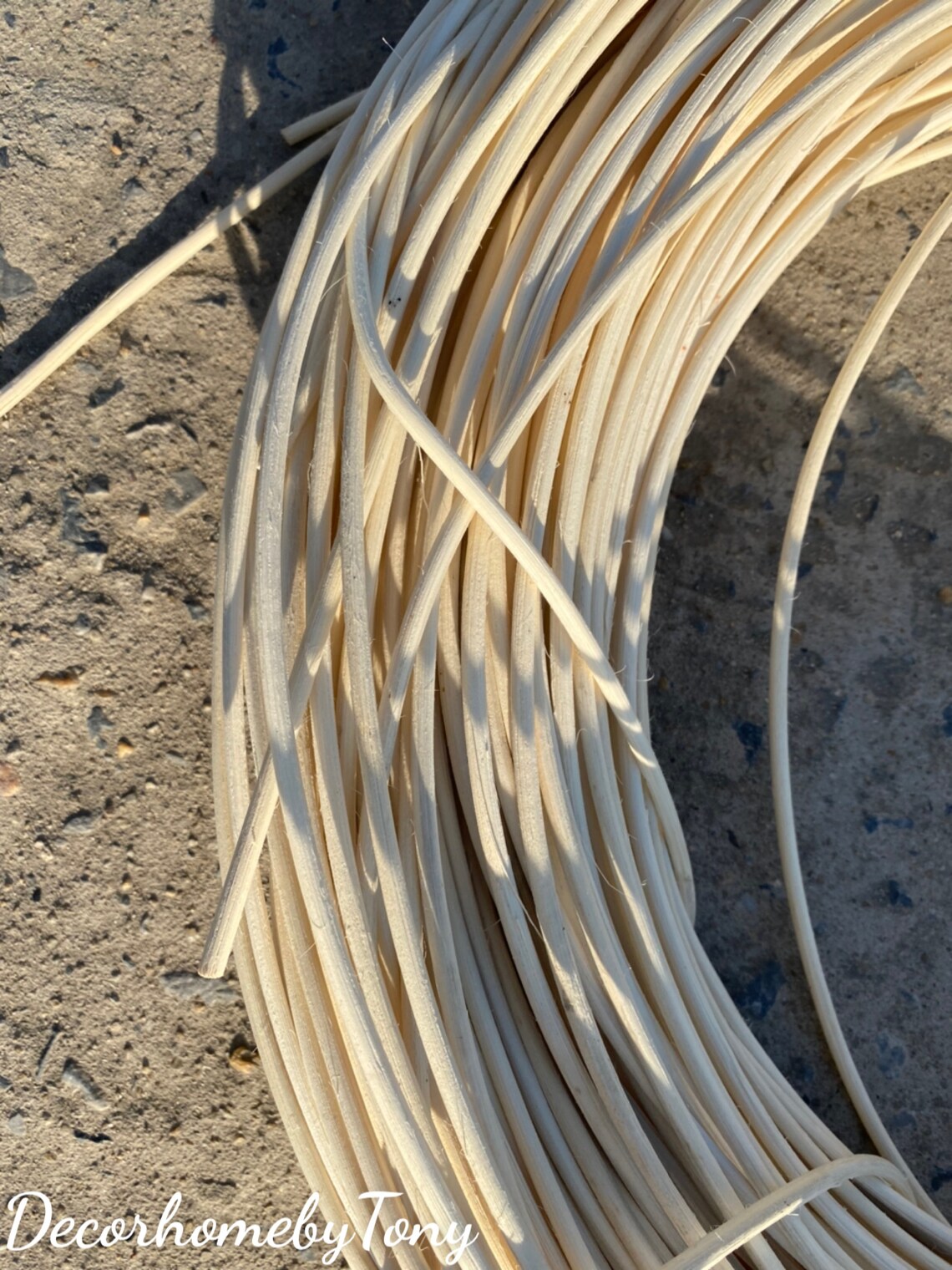 D4mm Rattan Spline Natural Rattan Rattan Repair Rattan Chair - Etsy