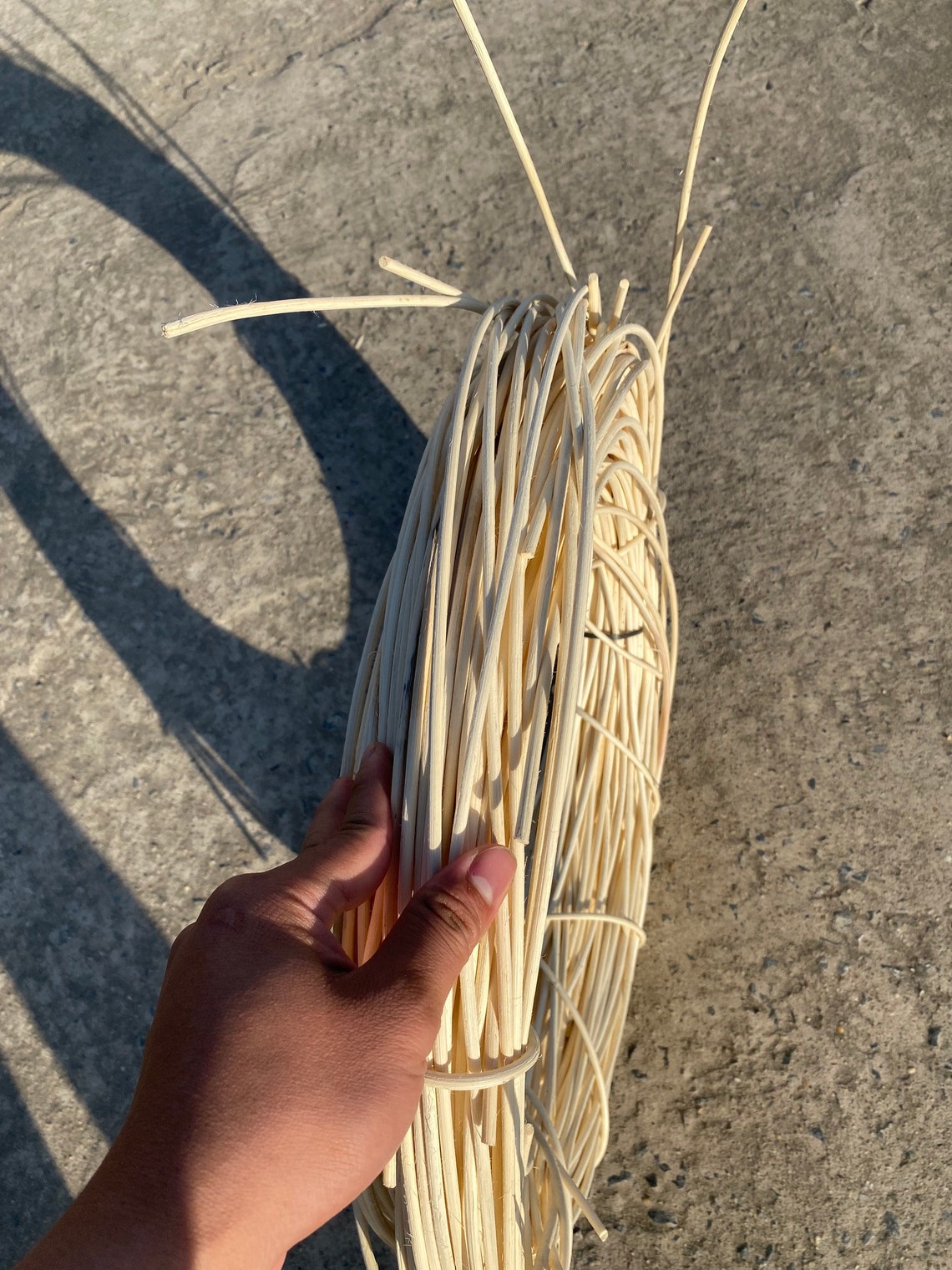 D4mm Rattan Spline Natural Rattan Rattan Repair Rattan Chair - Etsy