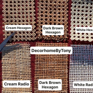 Cane Webbing Width 24'' (60 Cm) White Radio Cane Webbing Woven Mesh ...