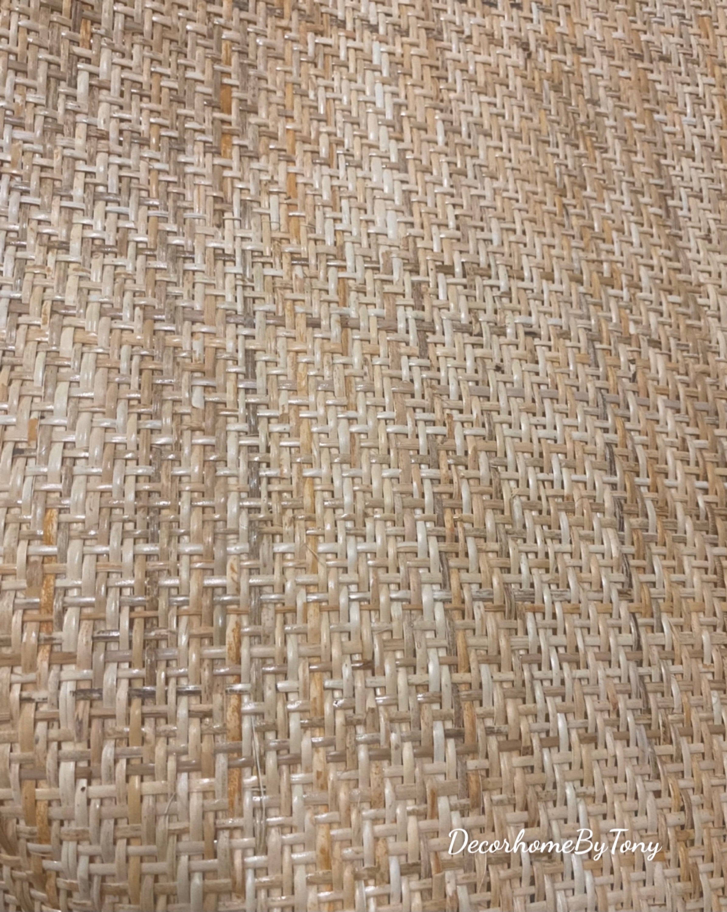 Luxury Premium Light Natural Closed Weave Cane Webbing, Natural Rattan ...