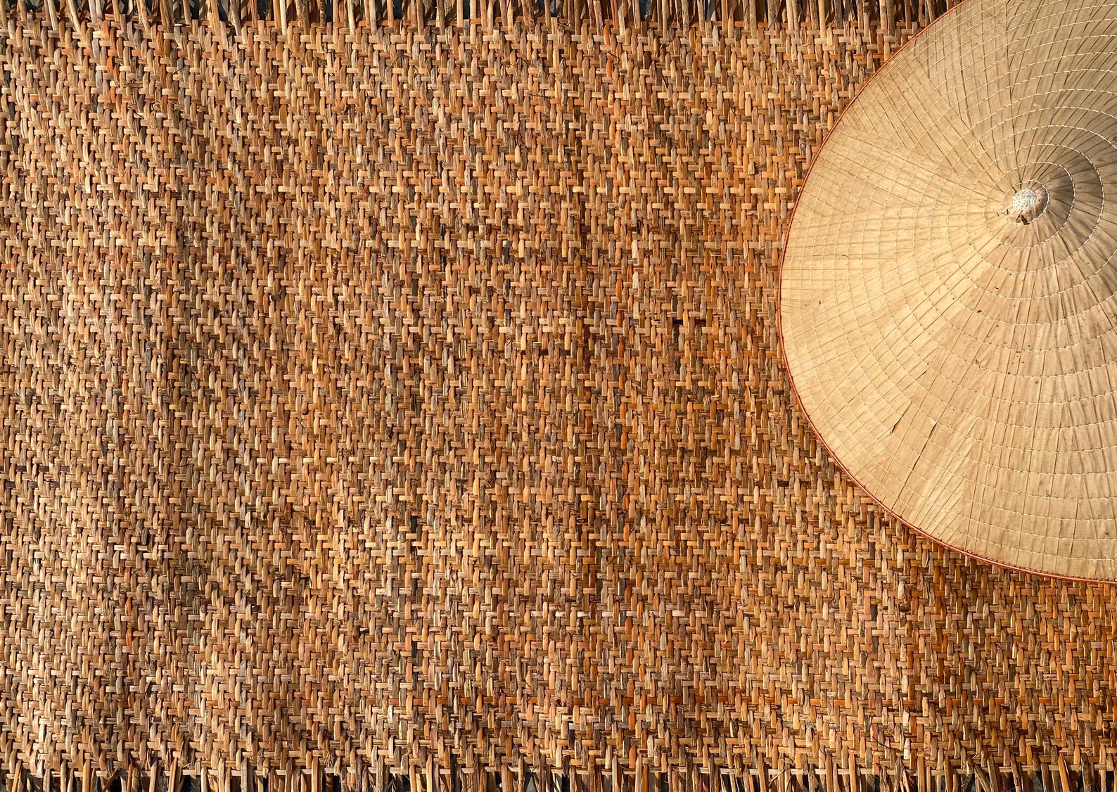 Luxury Premium Dark Natural Closed Weave Cane Webbing, Natural Rattan ...