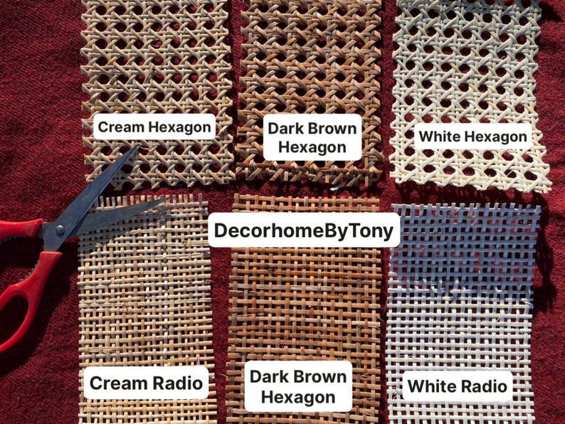 Cane Webbing 18''/19"/20"/24''/36"width Hexagon Natural Rattan Cane ...