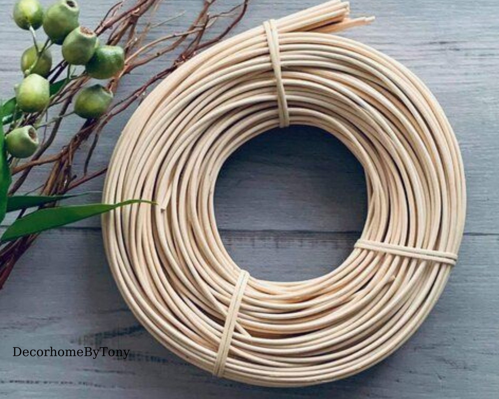 D4mm Rattan Spline Natural Rattan, Rattan Repair Rattan Chair, Caning ...