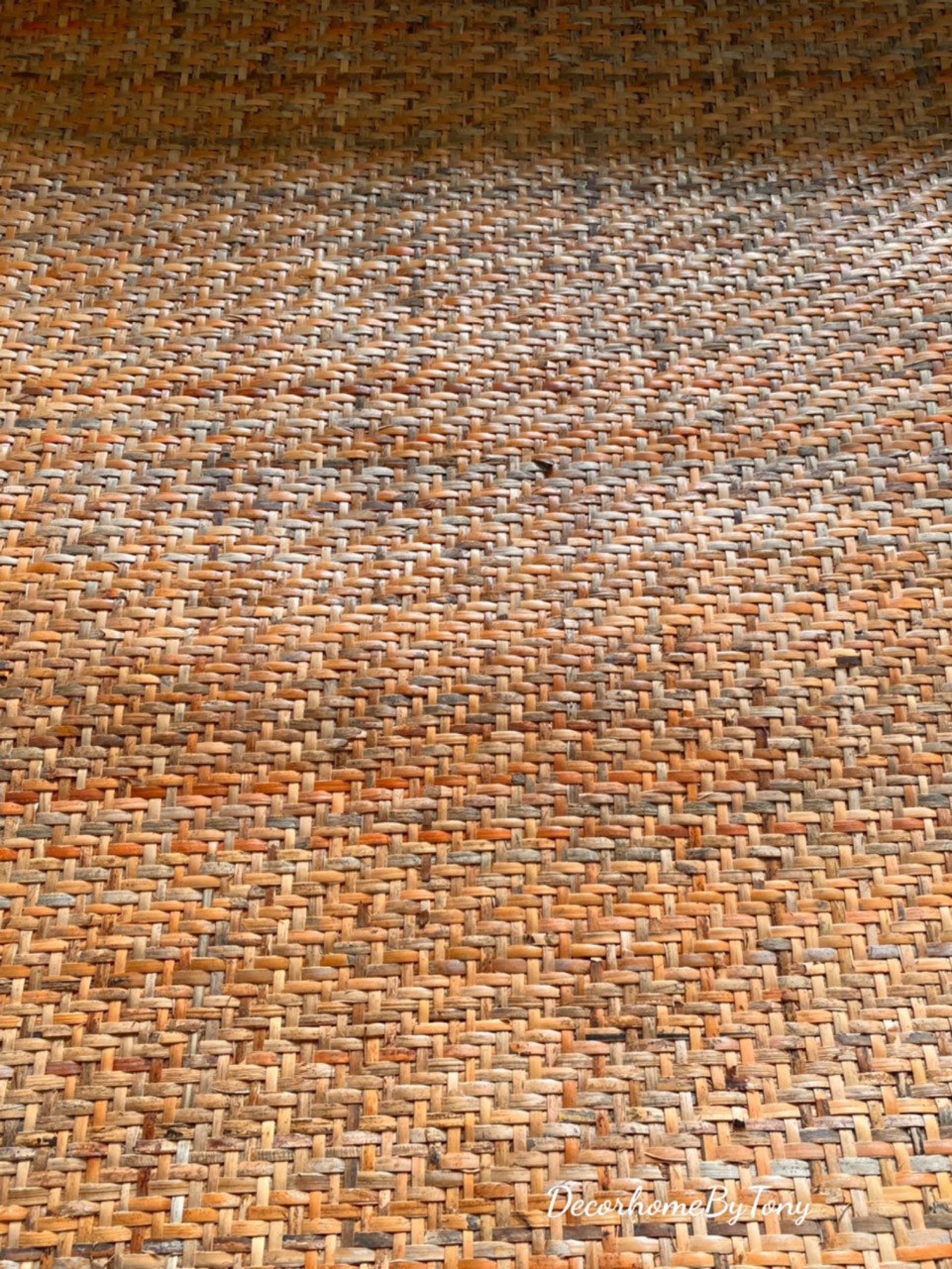 Luxury Premium Dark Natural Closed Weave Cane Webbing, Natural Rattan ...