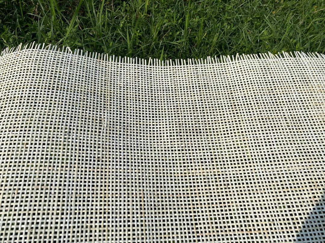 Cane Webbing 18''/19"/20"/24''/36" Width White Radio Cane Webbing Woven ...