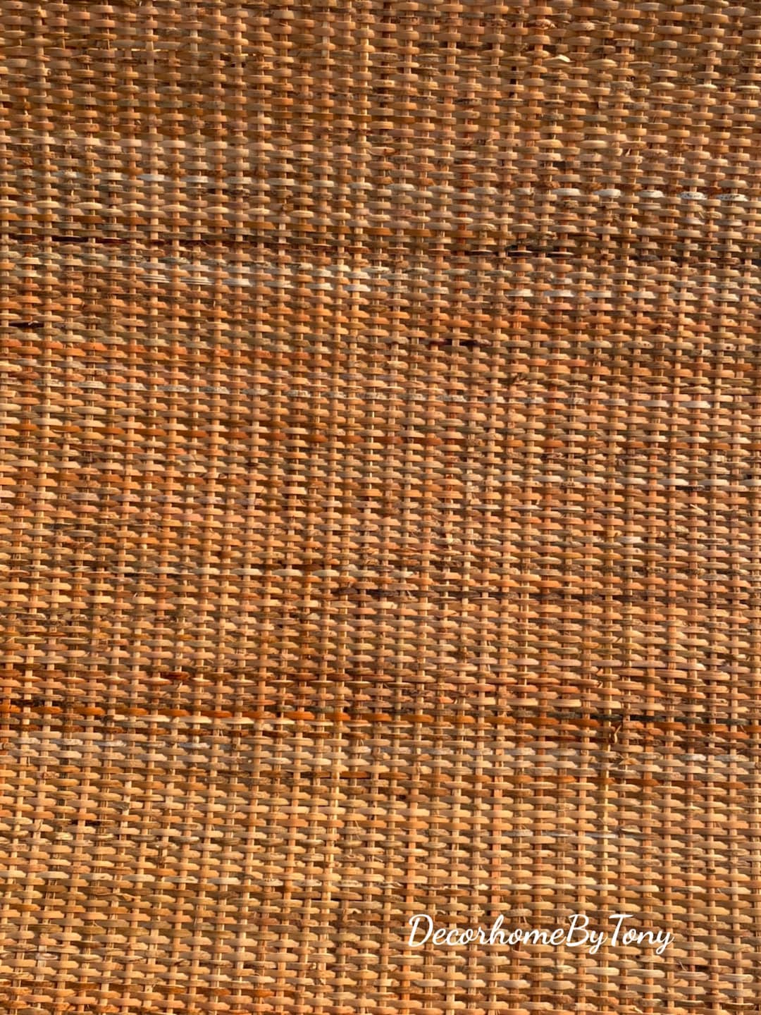 Closed Cane Webbing Width 18"/20"/24", Premium Pre Woven Dark Closed ...