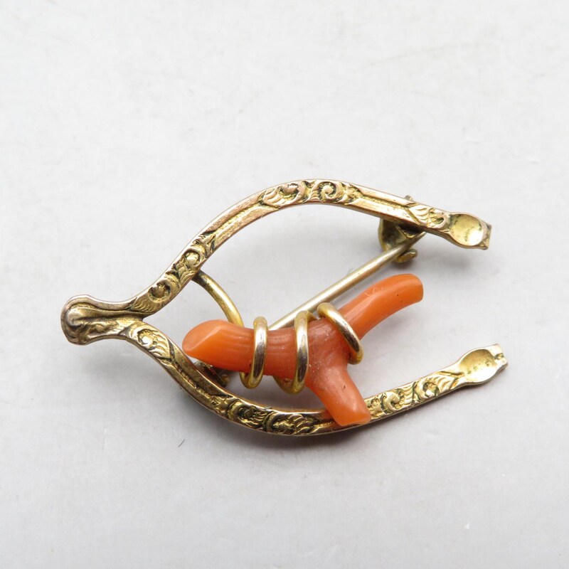 Coral Pin - Etsy