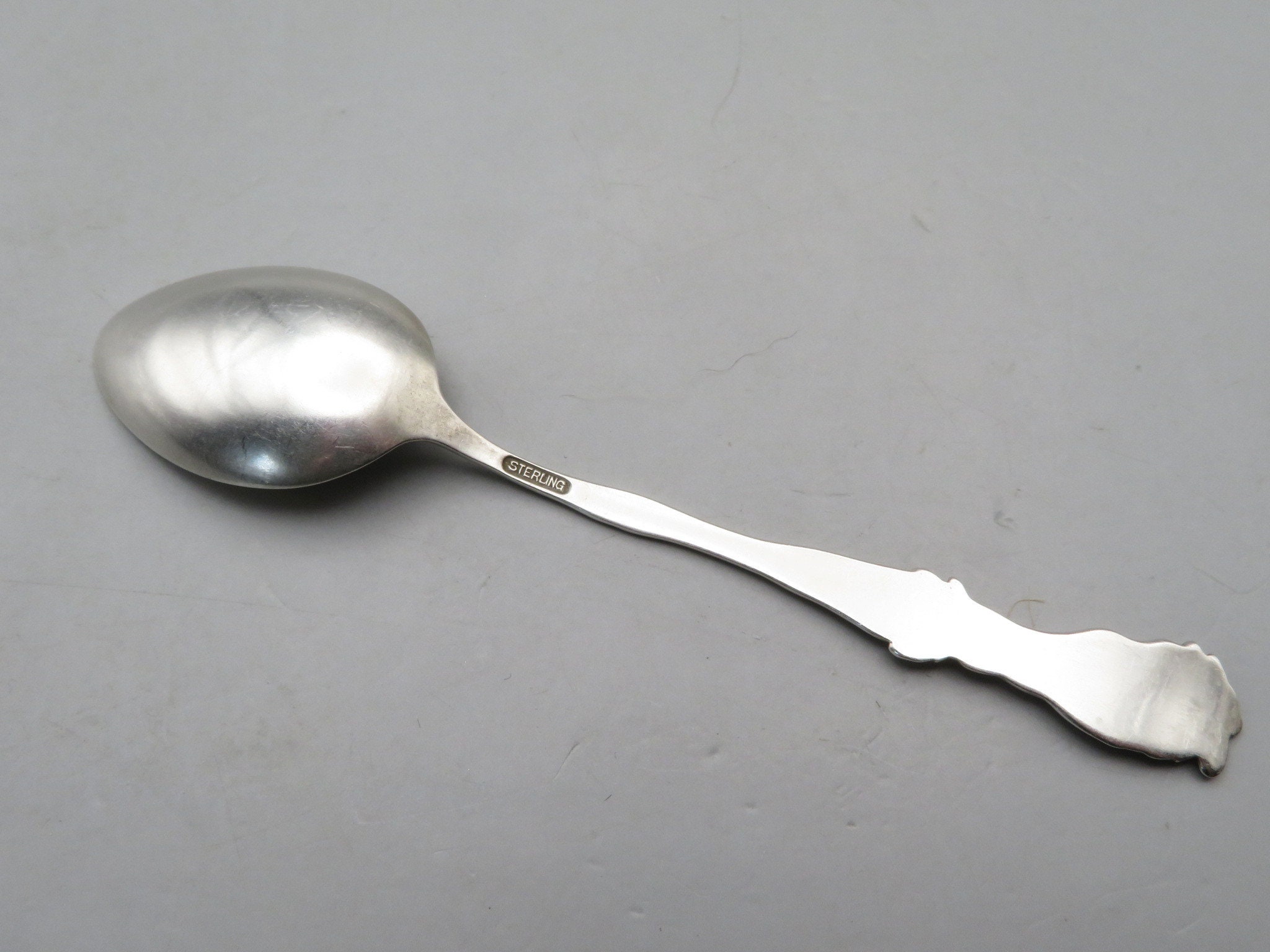 Antique Sterling Silver Milford Pennsylvania Souvenir Spoon Grape ...