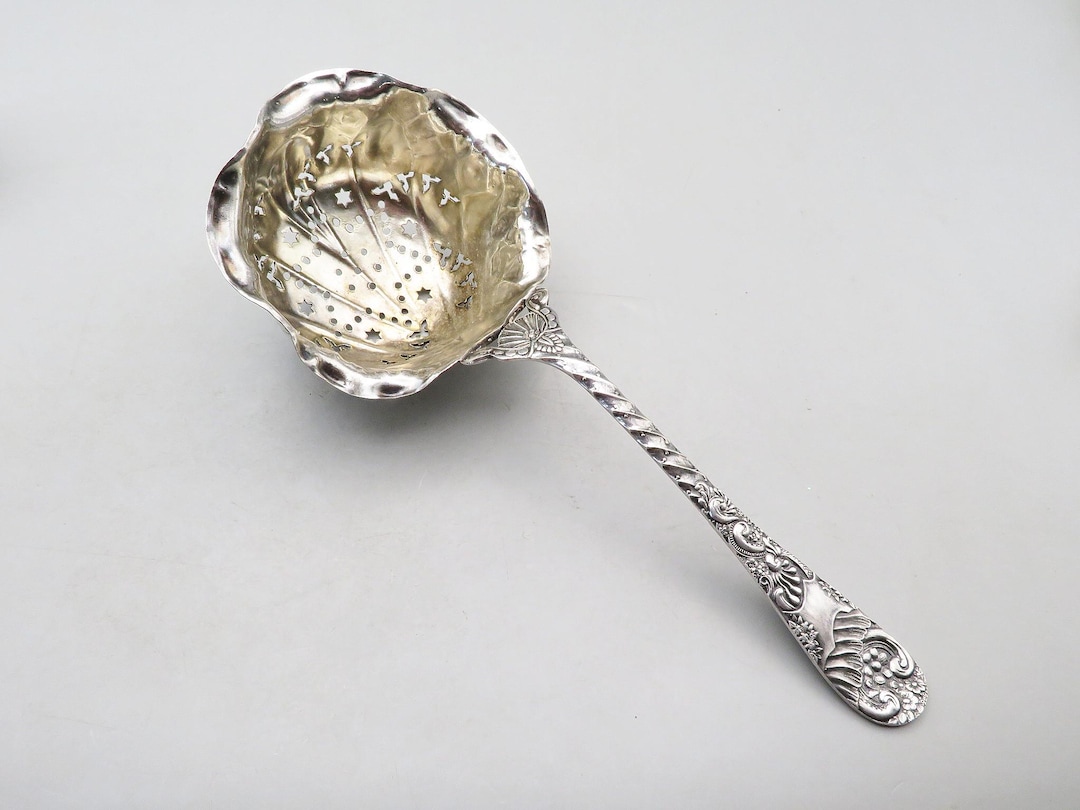 Antique Silver Plate Sugar Sifter by Macomber Silver Co. Baking Tool ...