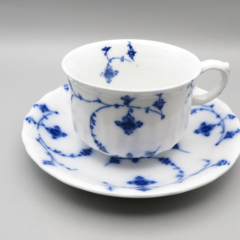 Flow Blue Tea Cup - Etsy