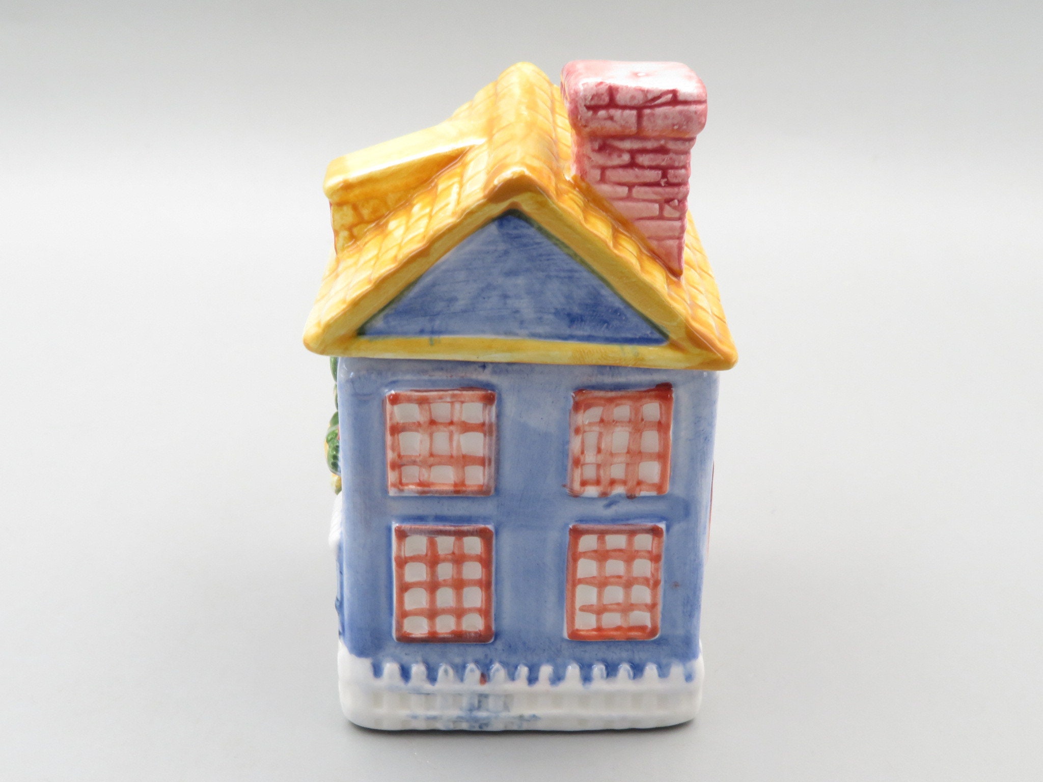 Avon Cottage Collection Dark Blue House Spice Jar No. 11 New in Box - Etsy