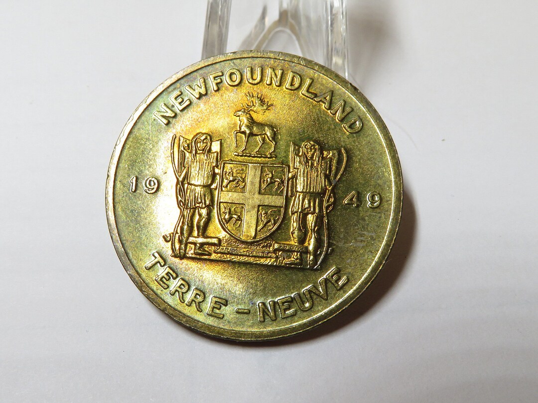 Shell Oil Token, Provincial Arms and Flowers, New Brunswick, Canada ...