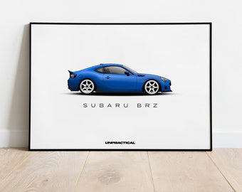 Scion FRS GR86 JDM Satin Poster High Resolution JDM Poster Jdm ...