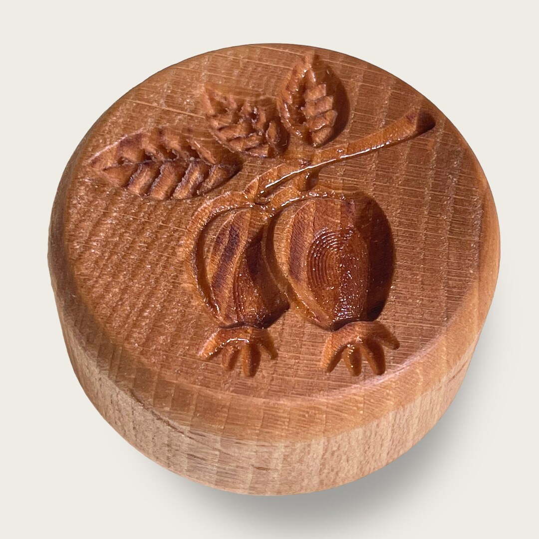 Round Clay Stamp Structures Ceramic Pottery Jewelry Rosehip - Etsy