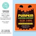 Pumpkin Carving Contest Flyer • halloween Party Flyer Template ...