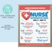 Nurse Appreciation Week Flyer Template EDITABLE| Nurse Appreciation ...