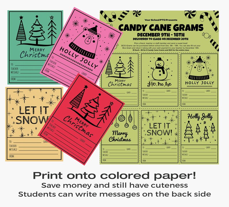 Editable Winter Candy Grams, Christmas Candy Grams, Snowman, Printable ...