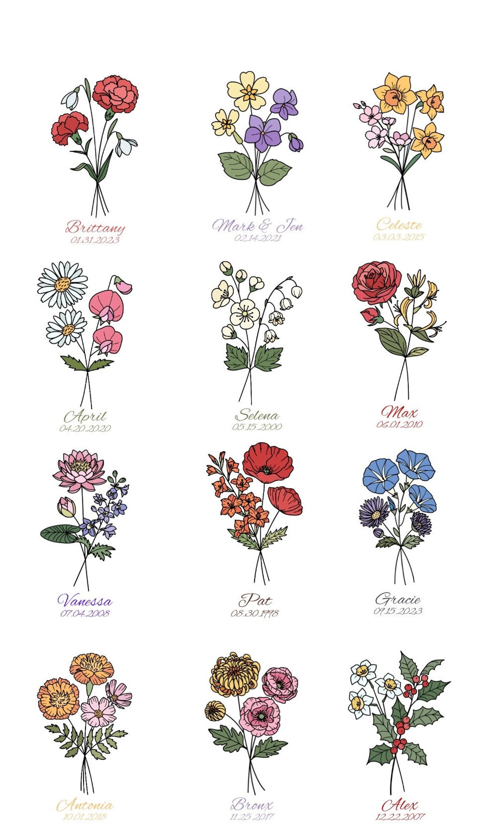 February Violet Primrose Birth Flower Wall Art Digital File Pic Decor ...