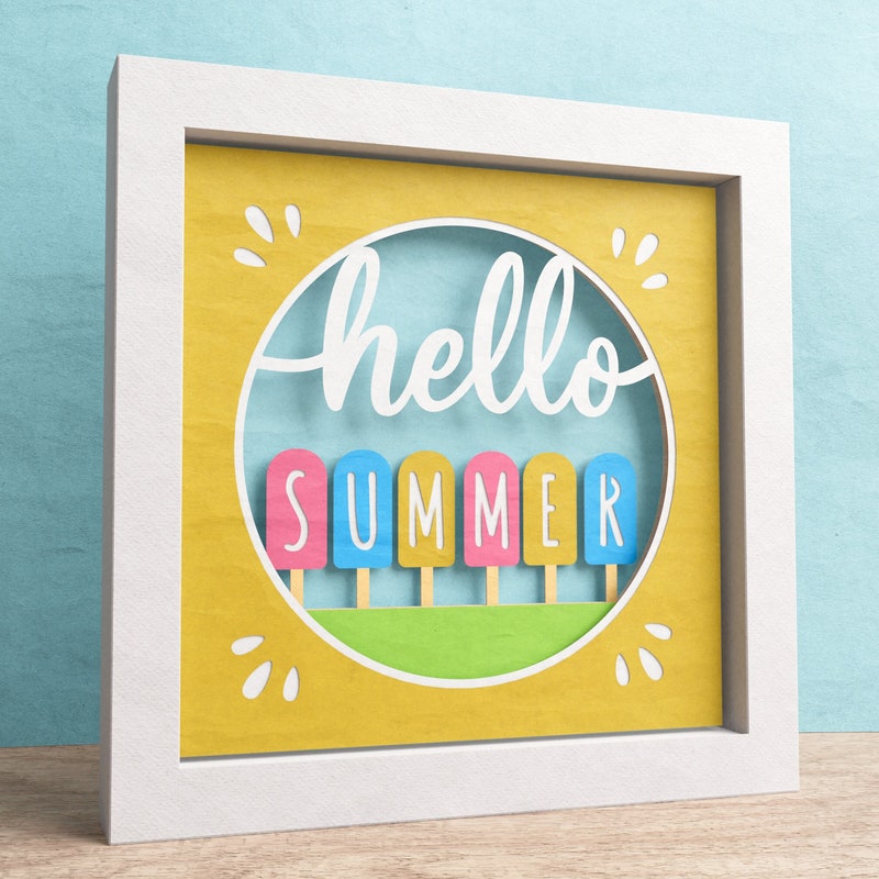 Popsicle Template Box - Etsy