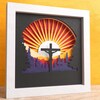 3D Child of God Heart Shadow Box, Christian Shadow Box, Religious Svg ...