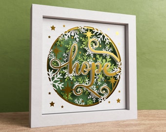 3D Love Roses Shadow Box, Valentines Day Shadow Box, Layered Paper Art ...