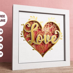 3D MEGA BUNDLE 11 Shadow Box Files, Custom Shadow Box, Personalizable ...